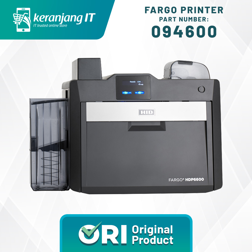 Jual FARGO HDP6600 HDP-6600 ID CARD PRINTER CETAK KARTU PVC | 600 DPI ...