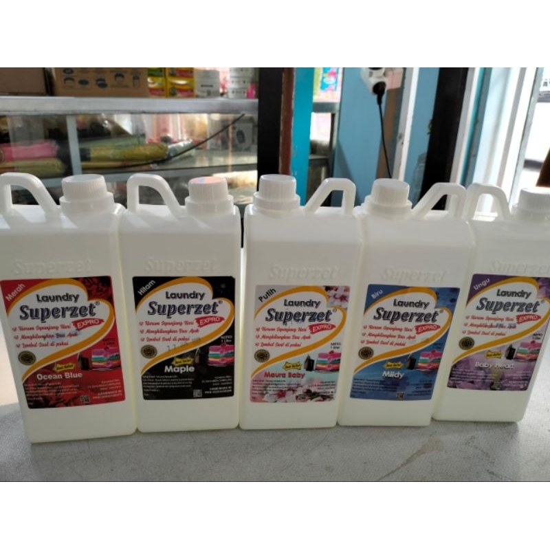 Jual parfum laundry superzet 1 liter | Shopee Indonesia