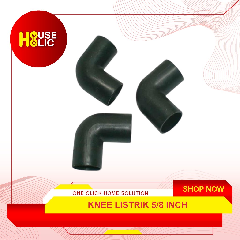 Jual Sambungan L Keni Pipa Kabel Listrik Knee L Pipa Conduit 5/8 Inch ...