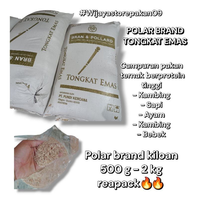 Jual POLAR BRAND TONGKAT EMAS PAKAN TERNAK KAMBING,SAPI,ENTOK 500 GRAM ...