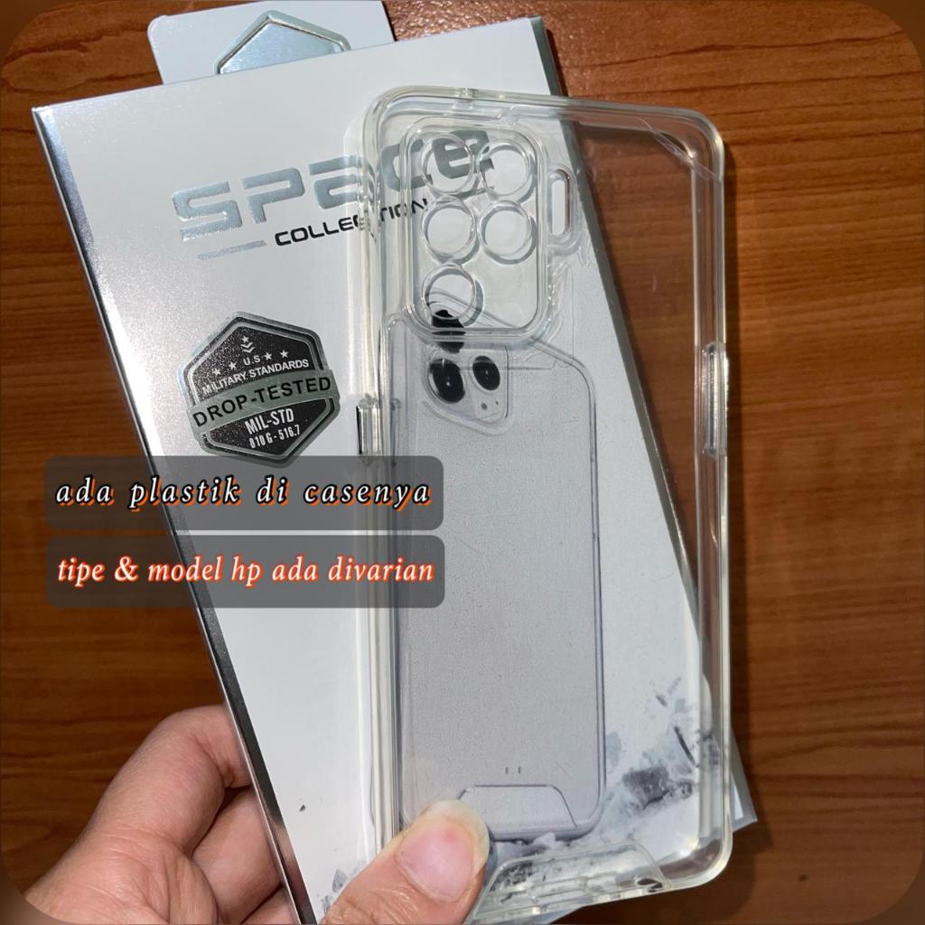 Jual ACRYLIC SPACE case BENING OPPO RENO 7 (4G & 5G) RENO 6 5G RENO 5F ...