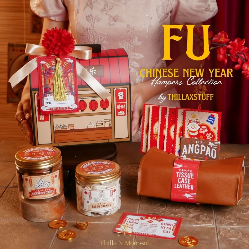 Jual [ FU ] HAMPERS CNY IMLEK 2025 KADO NATAL CHINESE NEW YEAR GIFT BOX PARSEL SINCIA BINGKISAN ...