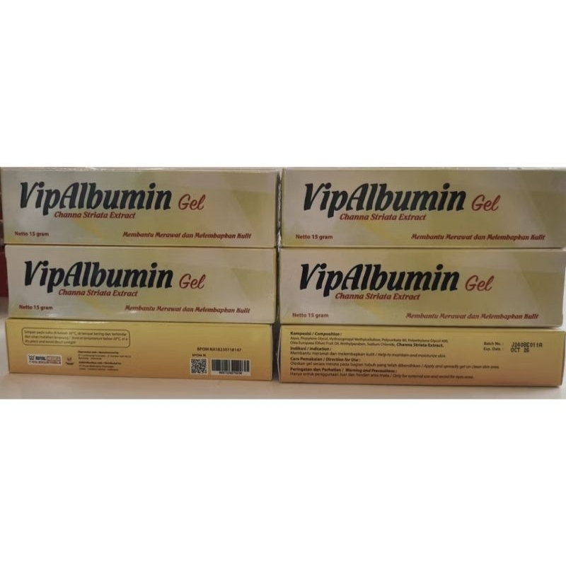 Jual VIPALBUMIN GEL / SALEP EKTRAK IKAN GABUS | Shopee Indonesia