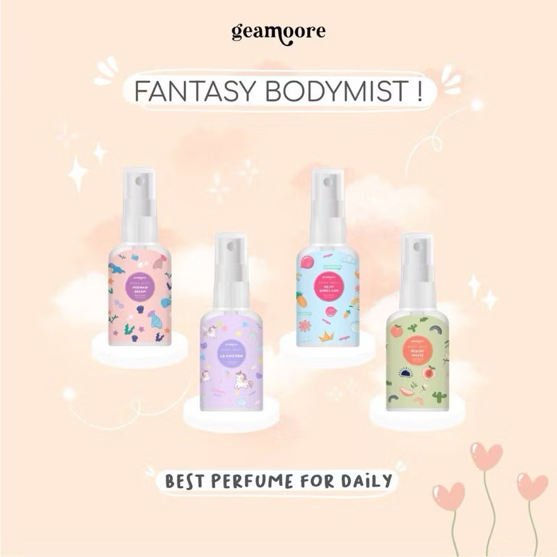 Jual Body Mist GEAMOORE Parfum Spray 30ml | Shopee Indonesia