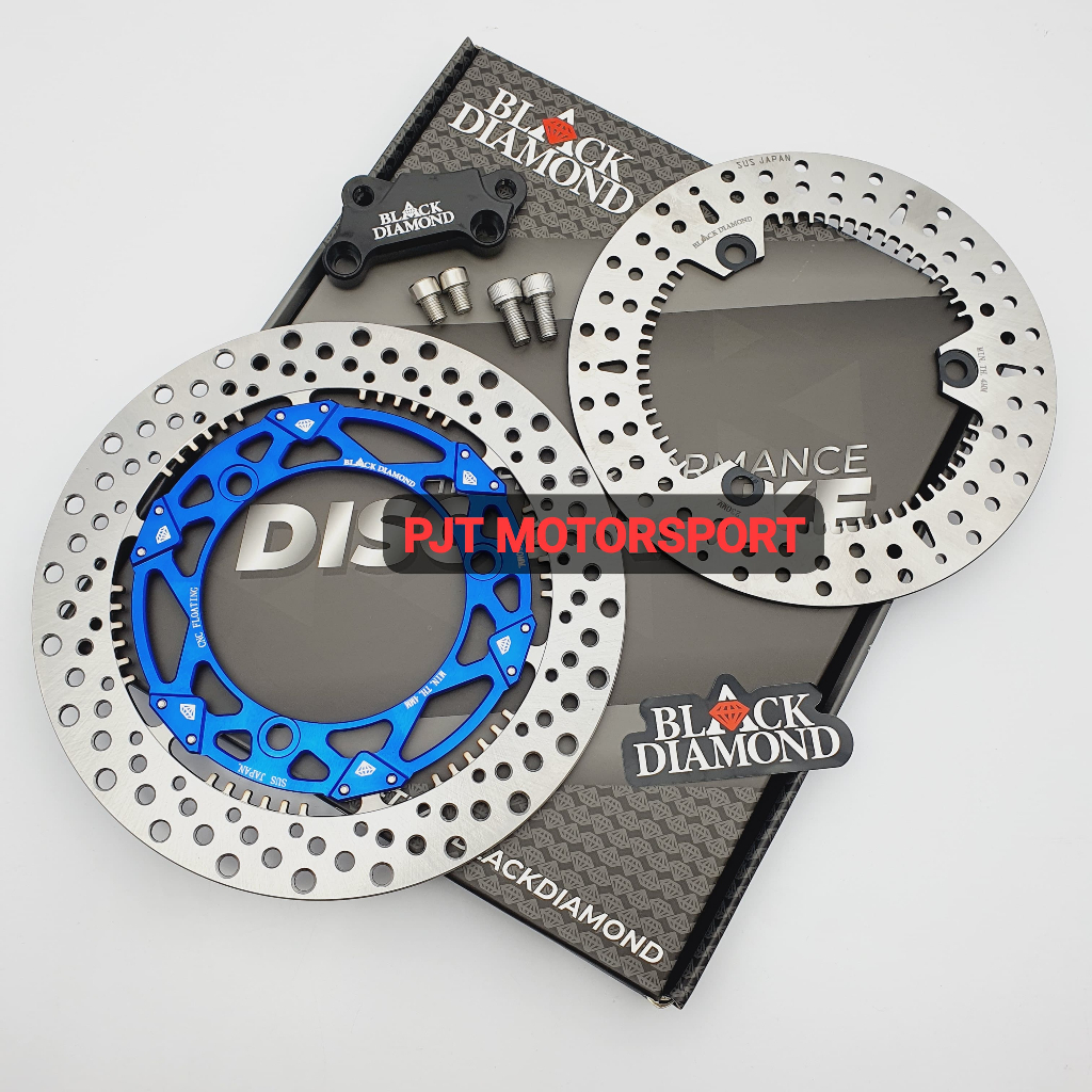 Jual Disc Brake Floating Grigi Piringan Cakram Black Diamond NMAX Turbo Neo NMAX Old / New AEROX ...