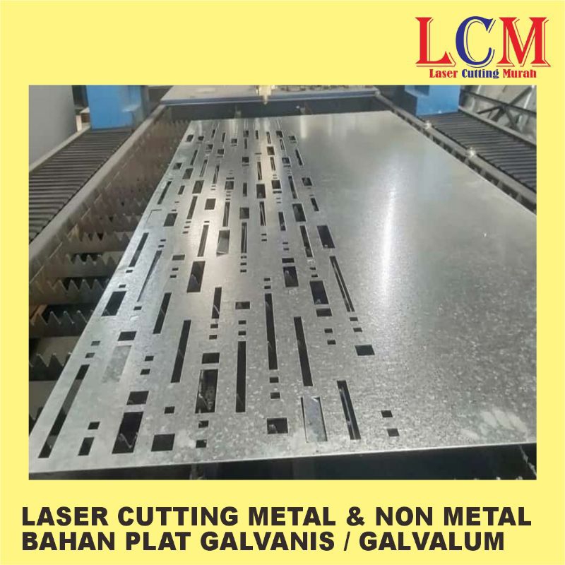 Jual Laser Cutting Plat Galvalum | Galvanis | dan Galvanil | Shopee ...