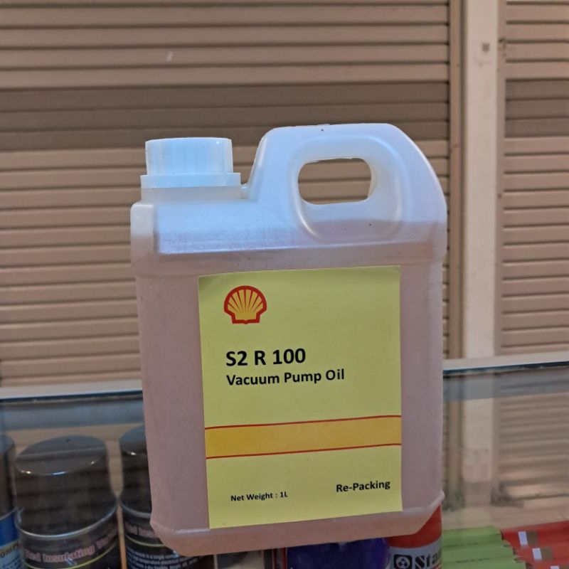 Jual Shell vacum pump oil S2 R100 1liter | Shopee Indonesia