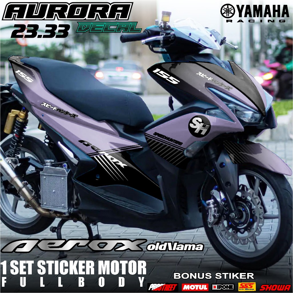 Jual COD TERBARU DECAL STICKER AEROX 155 OLD LAMA FULL BODY DESIGN ...