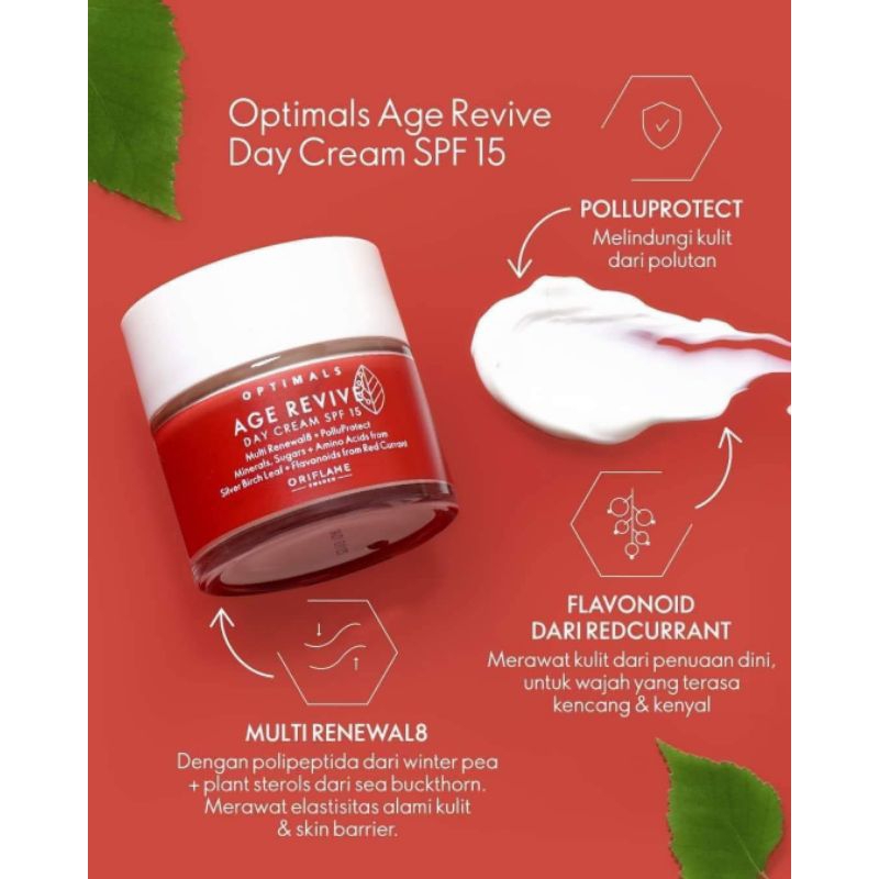 Jual 42548 optimals age revive day cream SPF 15 | Shopee Indonesia