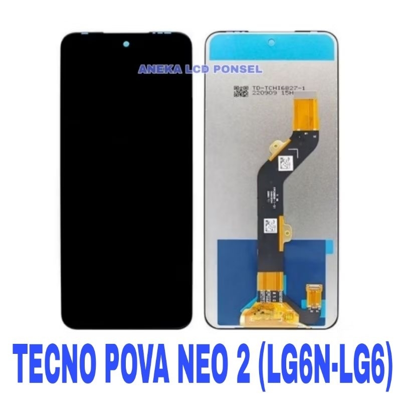 Jual LCD+TOUCHSCREEN TECNO POVA NEO 2 (LG6N-LG6) FULLSET | Shopee Indonesia