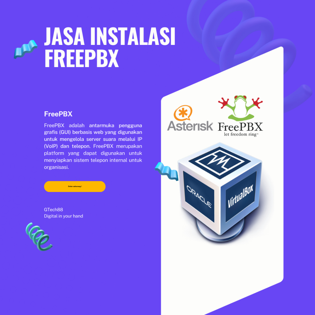 Jual Jasa Instalasi sistem telepon kantor di komputer/pc (FreePBX) | Shopee Indonesia