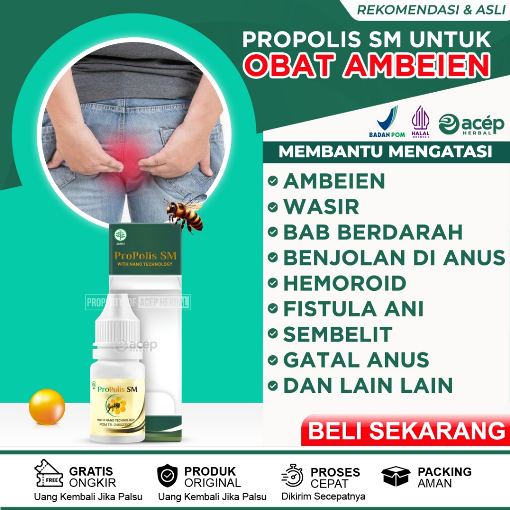 Jual Obat Ambeien Ambeyen Stadium 1 2 3 4 Sulit BAB Berdarah Wasir Ambien Fistula Ani Hemoroid ...