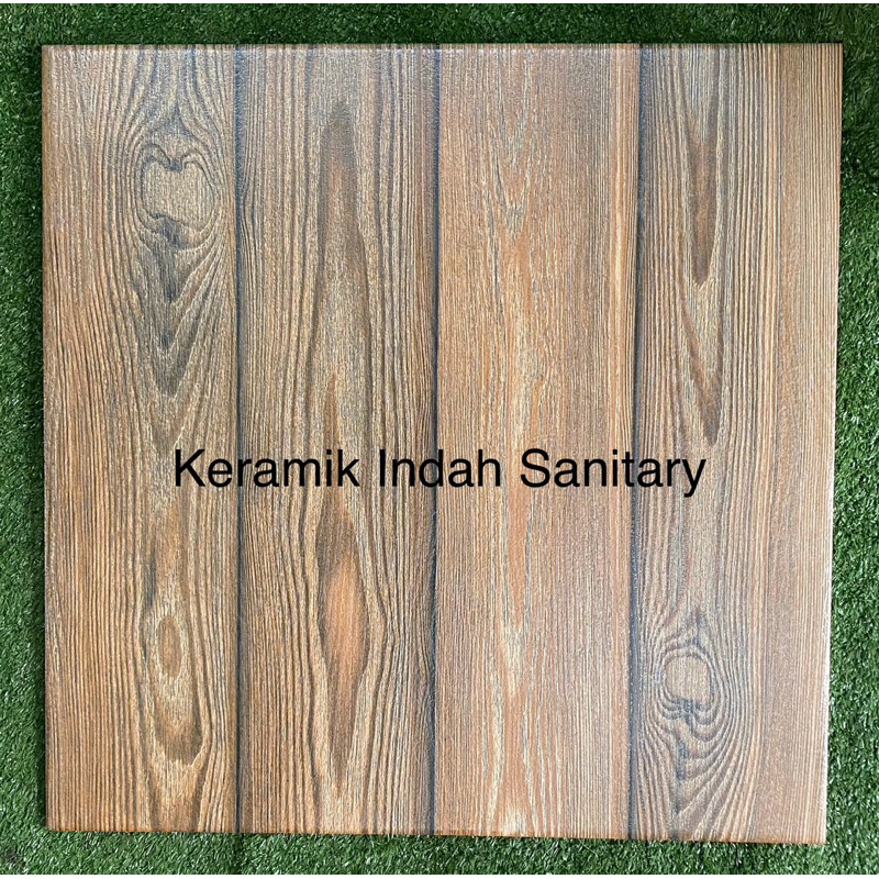 Jual Keramik lantai Mulia Parana Brown 40x40 teras kayu | Shopee Indonesia