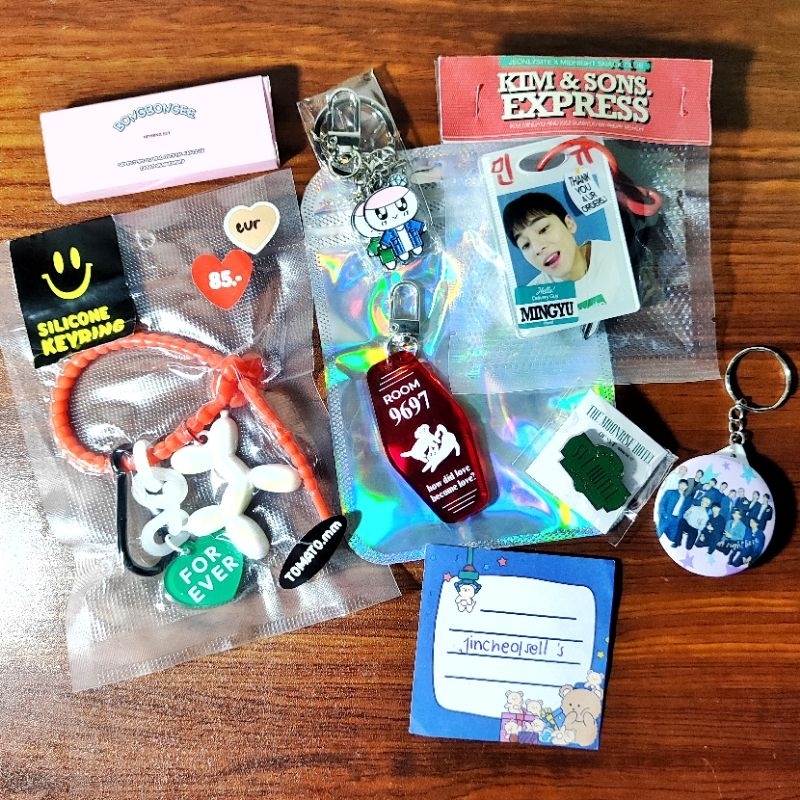 Jual Fanmade Keychain Keyring SEVENTEEN BONGBONGEE Mingyu Wonwoo ...