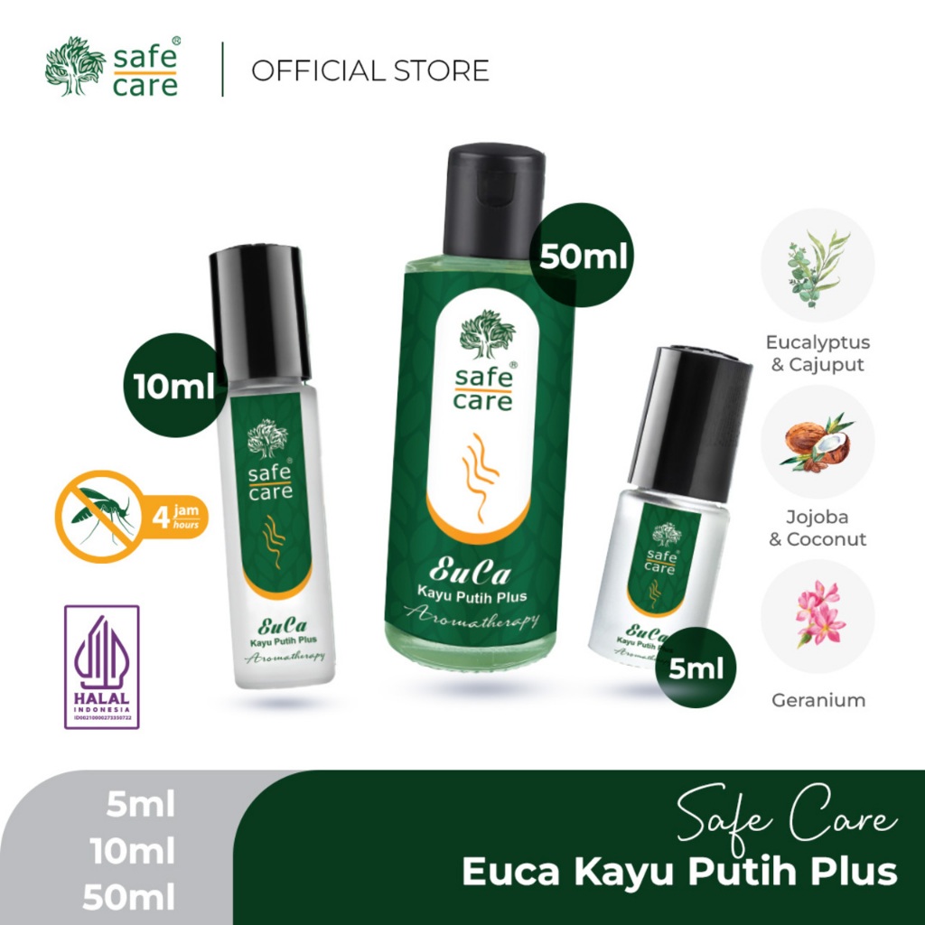 Jual Safe Care Minyak Kayu Putih Euca Aromatherapy | Shopee Indonesia