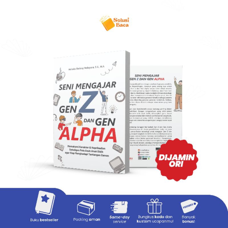 Jual Buku Seni Mengajar Gen Z Dan Gen Alpha | Araska Publisher | Shopee Indonesia