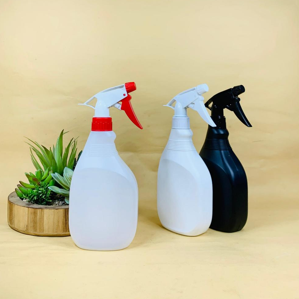 Jual Botol Kispray 500 ML HDPE Slim Natural / Botol Big Trigger 500 ML Neck 28 / Botol Spray ...