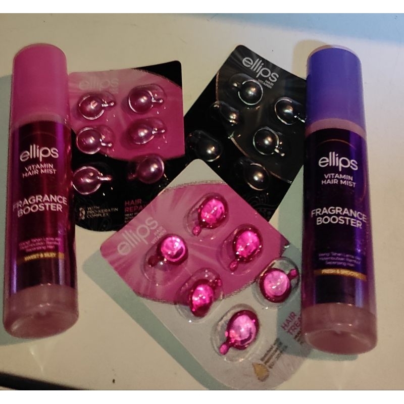 Jual Ellips Vitamin Hair Mist Fresh & Smooth | Sweet & Silky 100ml ...