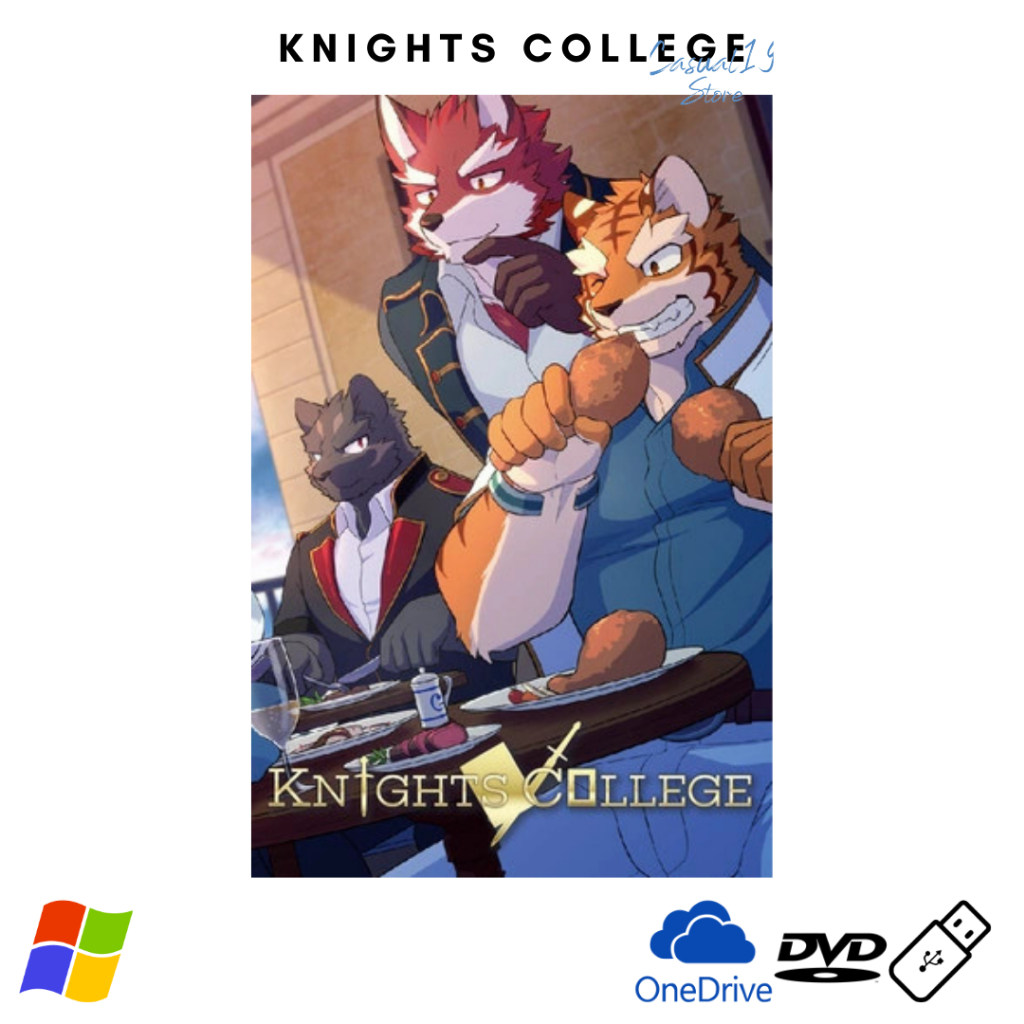 Jual Knights College [Visual Novel Bara Furry Yaoi Game PC] | Shopee ...