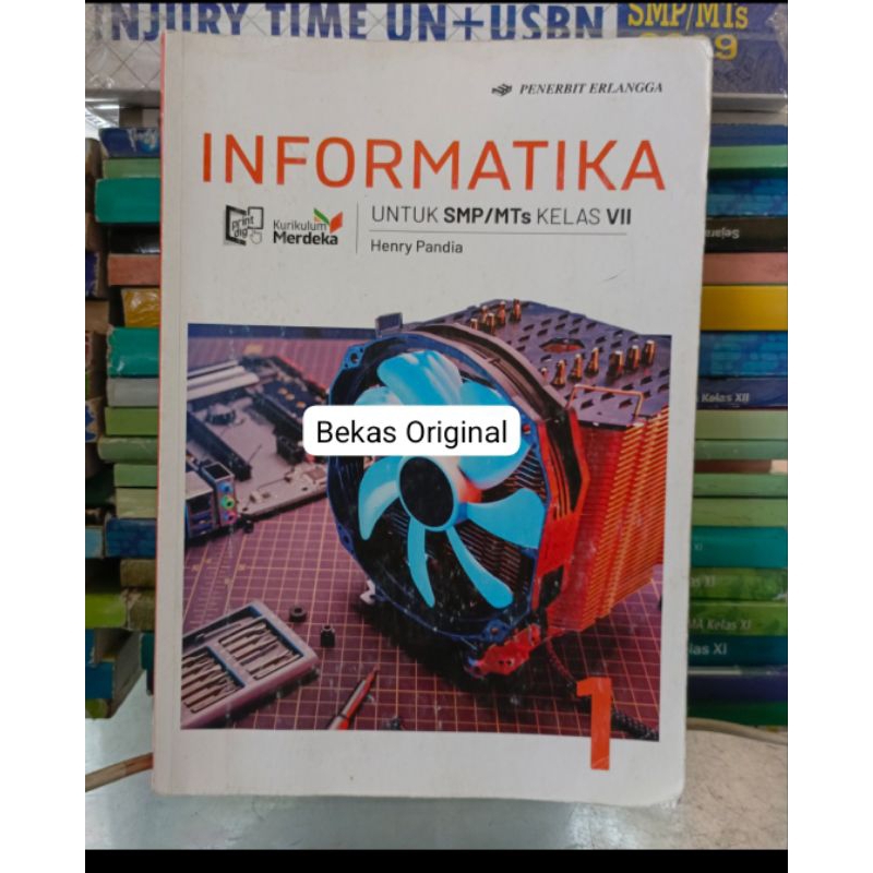 Jual INFORMATIKA SMP Kelas 7 VII Kurikulum Merdeka Penerbit Erlangga | Shopee Indonesia