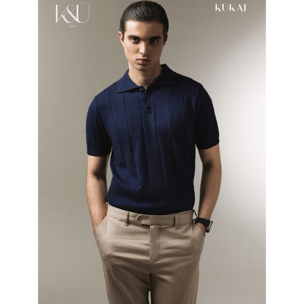 Jual KUKAI Man | Prestige Polo Top - Kaos Polo Rajut Pria | Shopee ...