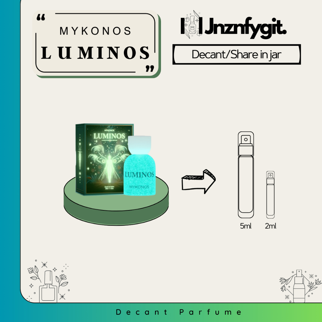 Jual Mykonos Luminos Decant Parfum || Mykonos Luminos Extrait De Parfum | Shopee Indonesia