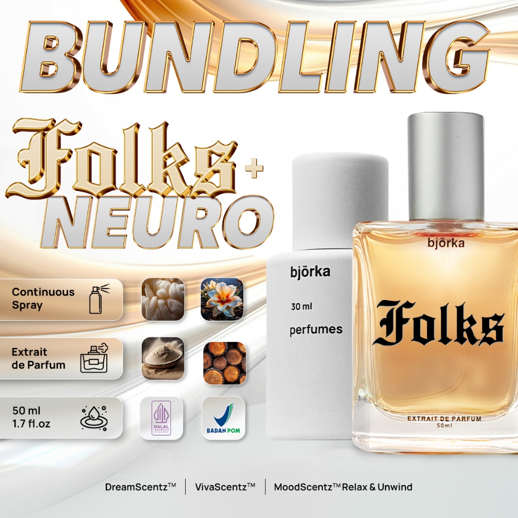 Jual Bundling Folks + Neuro Series | Bjorka Parfum | Extrait De Parfum ...