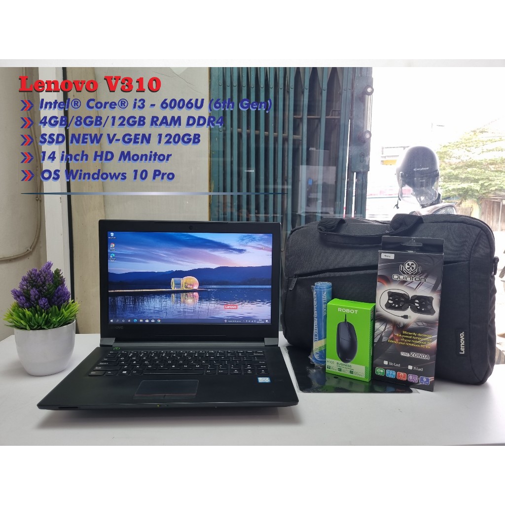 Jual Laptop Lenovo Core i3 Gen 6 4GB 8GB 16GB SSD V310 | Shopee Indonesia