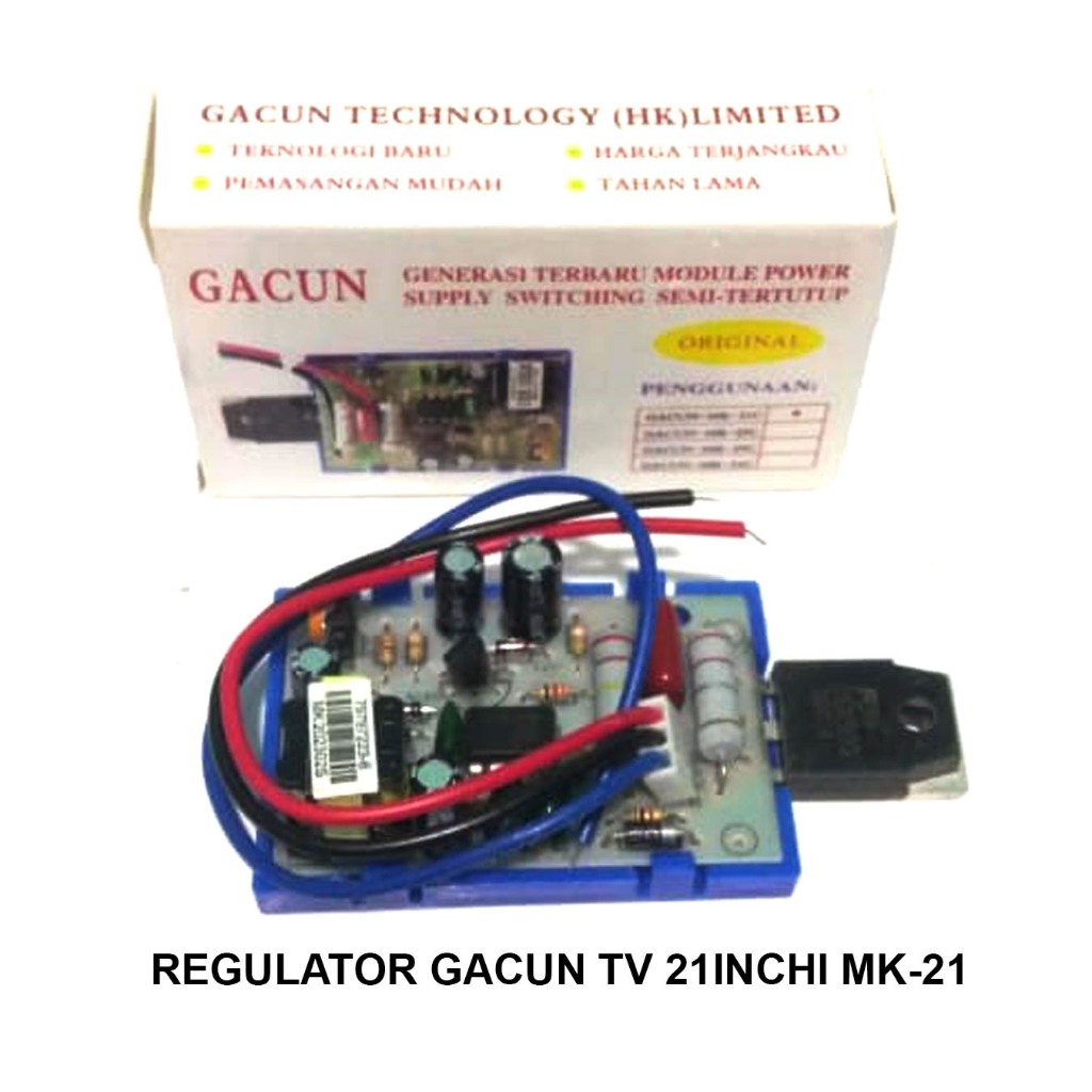 Jual REGULATOR GACUN TV 21INCHI MK-21 -MODULE POWER SUPPLY SWITCHING ...