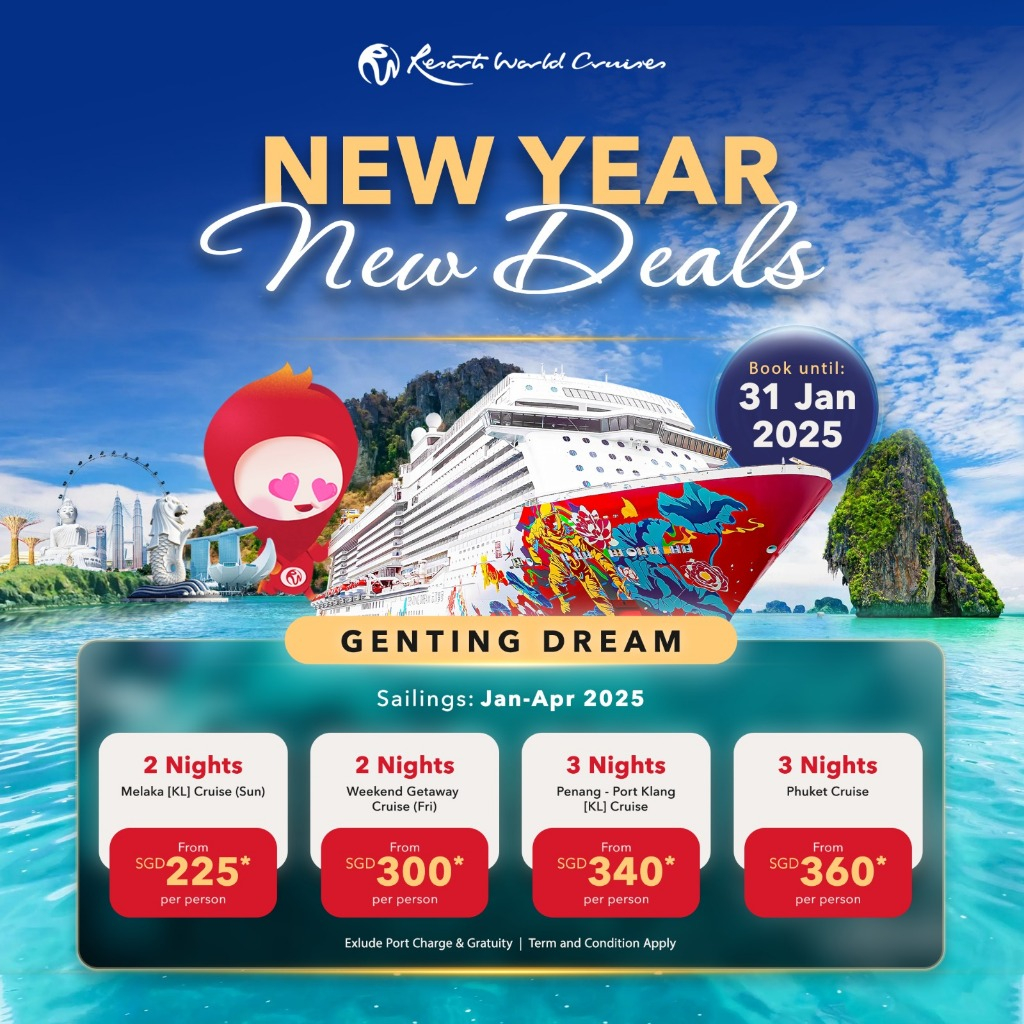 Jual Celebrate Promotion 2025 "GENTING DREAM CRUISE" | Shopee Indonesia
