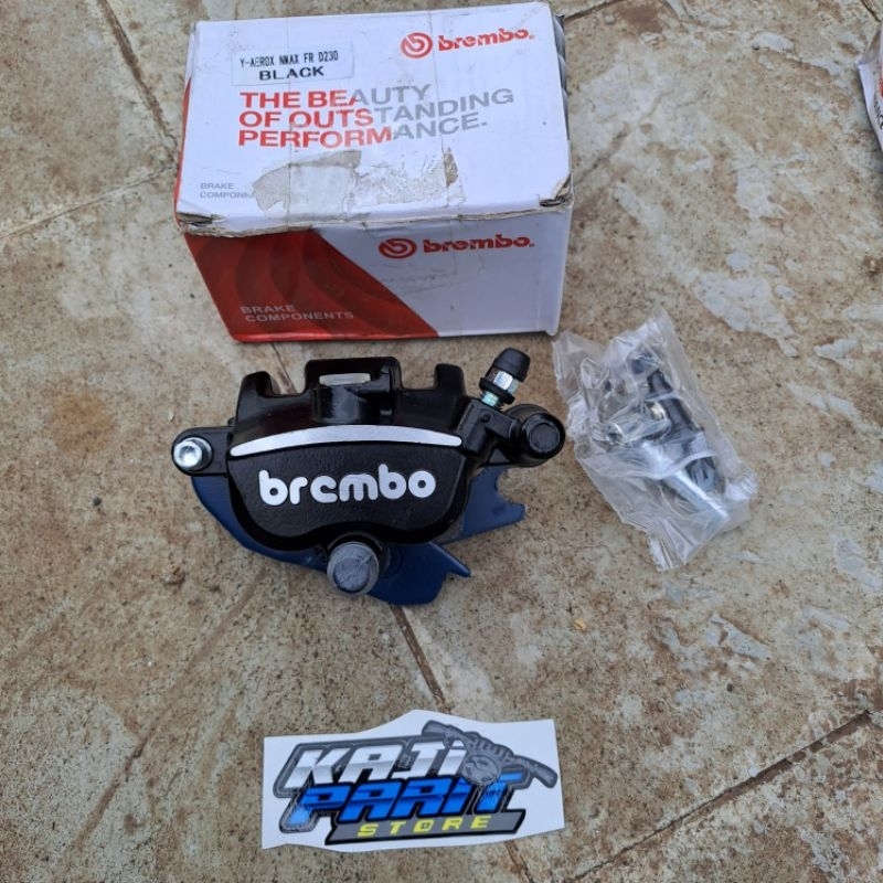 Jual KALIPER BREMBO 2 PISTON SAMURAI WARNA HITAM UNIVERSAL KE SEMUA MOTOR | Shopee Indonesia