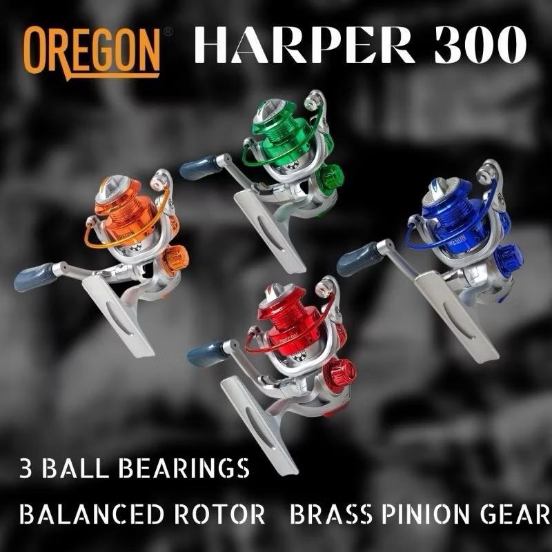 Jual REEL SPINNING OREGON HARPER 300 / REEL MINI | Shopee Indonesia