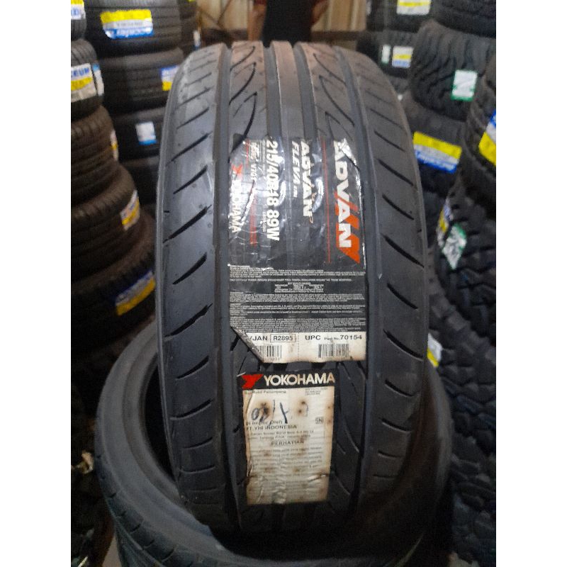 Jual BAN IMPORT JAPAN 215 40 R18 YOKOHAMA ADVAN FLEVA V701 HARGA SATUAN TUBELES BARU | Shopee ...