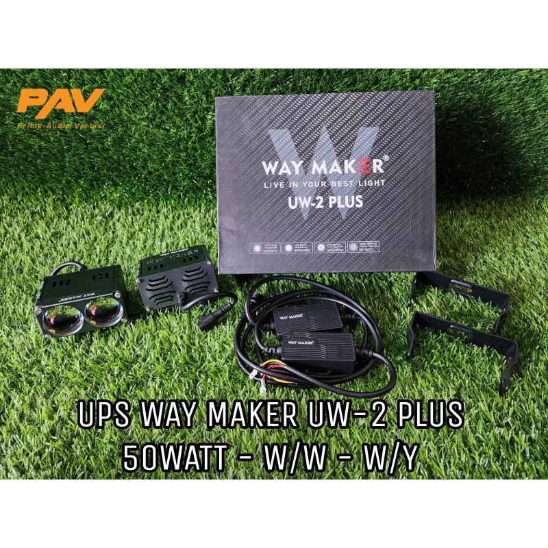 Jual satu set ups way maker uw,2 plus 50watt W/W W/Y | Shopee Indonesia