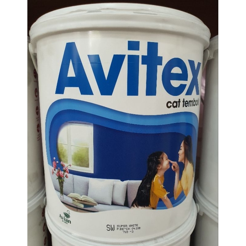 Jual Avitex Cat Tembok Super White | Shopee Indonesia