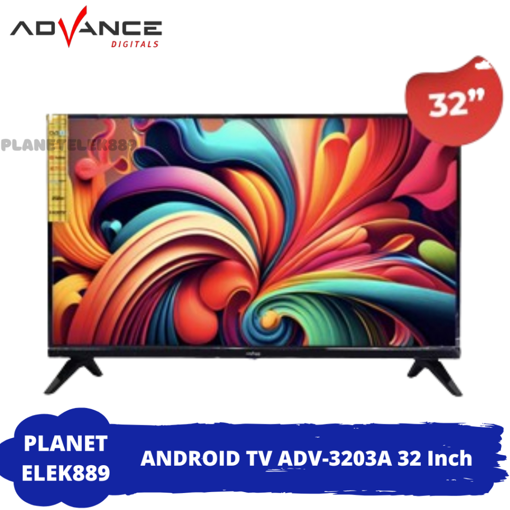Jual Advance Android TV LED 32 Inch ADV-3203A Smart TV Frameless ...