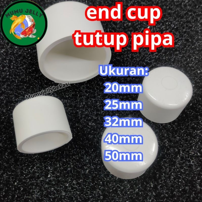 Jual dop end cup penutup pipa uvpc | Shopee Indonesia