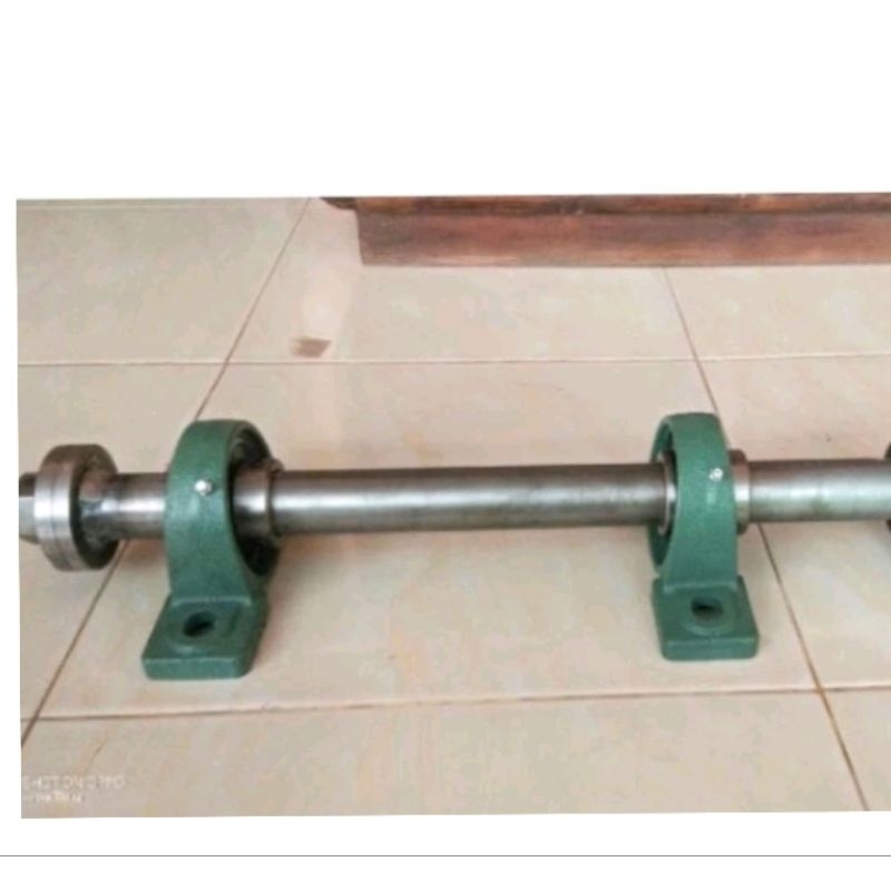 Jual As serkel lengkap ukuran as 1½ inch dengan 2 laker bearing ...