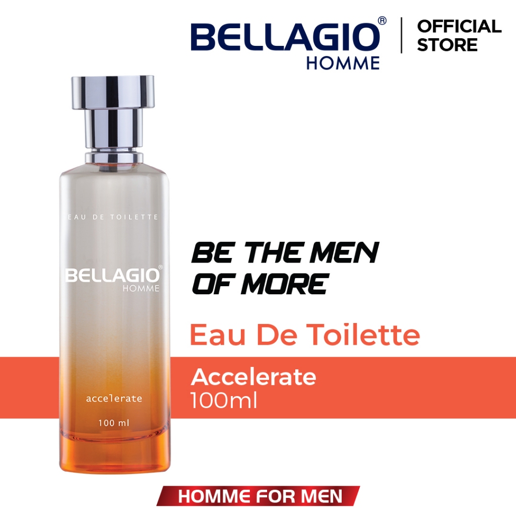 Jual BELLAGIO Eau De Toilette Accelerate (Orange, 100ml) | Shopee Indonesia