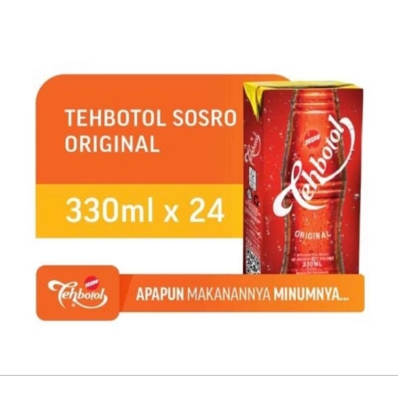 Jual Teh Botol Sosro Original 1 Dus isi 24 Pcs @300ml | Shopee Indonesia