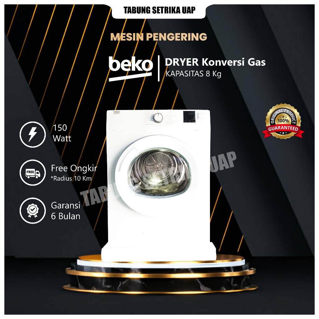 Jual Dryer Beko 8kg Gas | Shopee Indonesia