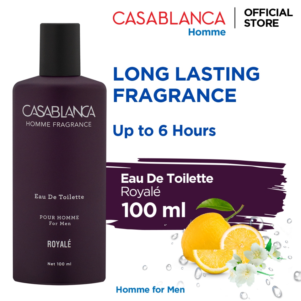 Jual Casablanca Homme Eau De Toilette Dark Violet (Royale) 100ml ...