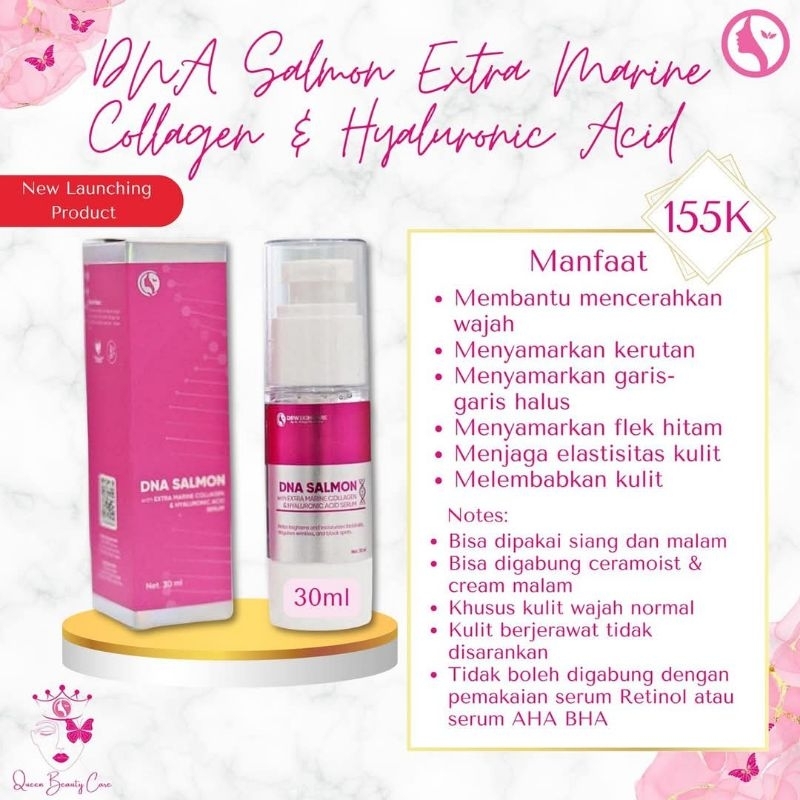 Jual DNA Salmon Extra Marine Collagen & Hyaluronic Acid | Shopee Indonesia