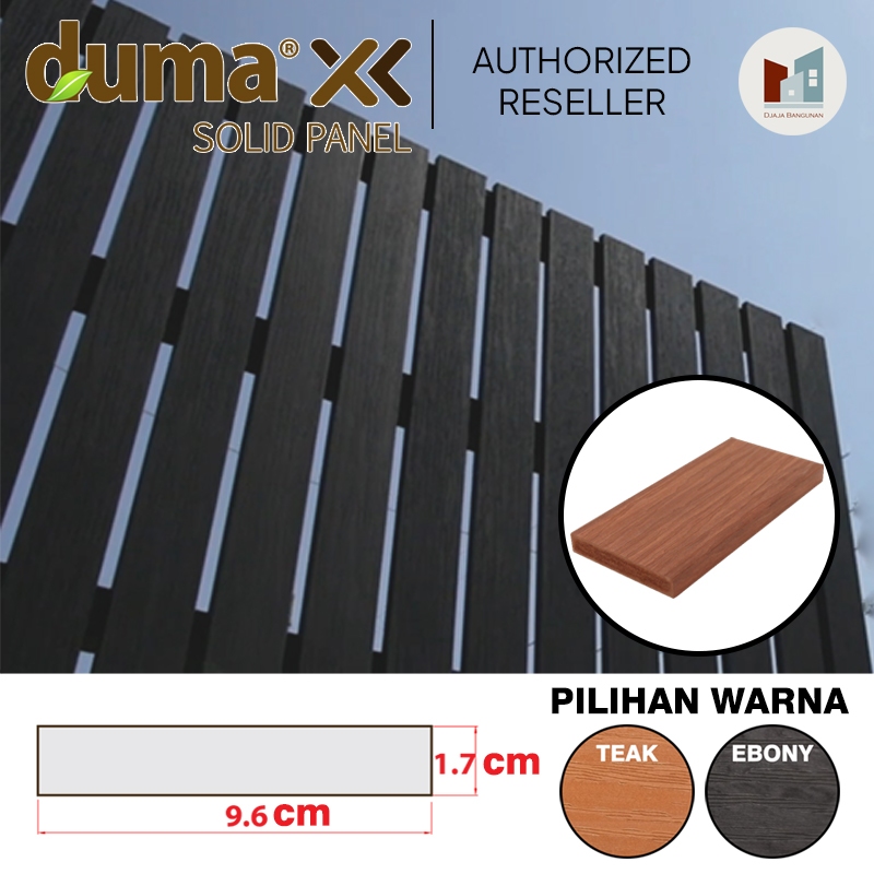 Jual Solid Panel WPC Premium Duma XTC 96x17 - Papan Panel Dinding Kayu ...