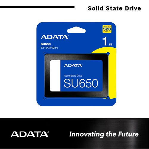 Jual SSD Adata 256gb 512gb 1tb Sata3 - Adata SU650 SSD 256 512 1t Sata 3 - SSD SU 650 A Data ...