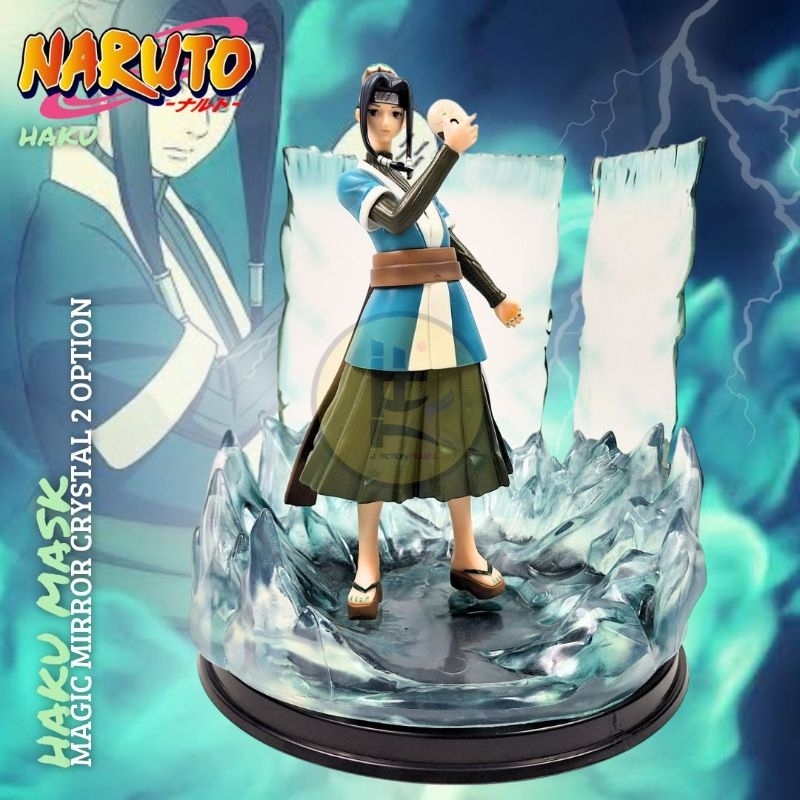 Jual Action Figure Haku Statue Naruto The Mask Magic Mirror Ice Crystal ...