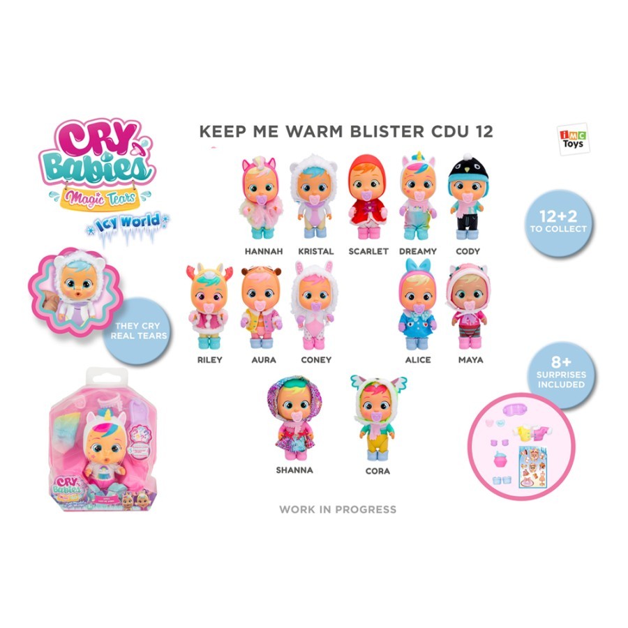 Jual CBMT ICY KEEP ME WARM BLISTER - Mainan Boneka Edukatif Anak ...