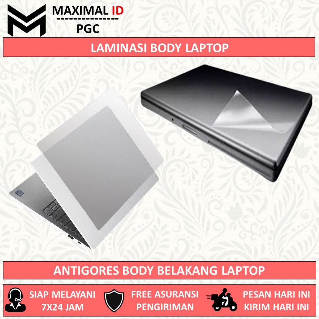 Jual Laminasi Body Laptop (Anti Gores Body Laptop) | Shopee Indonesia