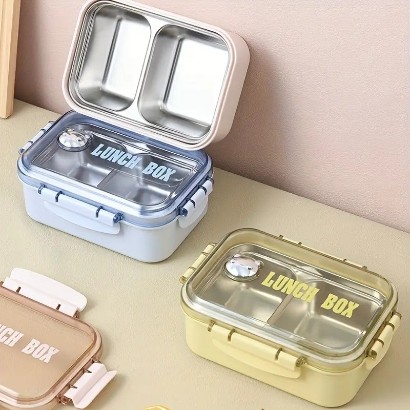 Jual OSAKA LUNCH BOX Kotak Makan Stainless Steel 2 Sekat Motif Lucu ...