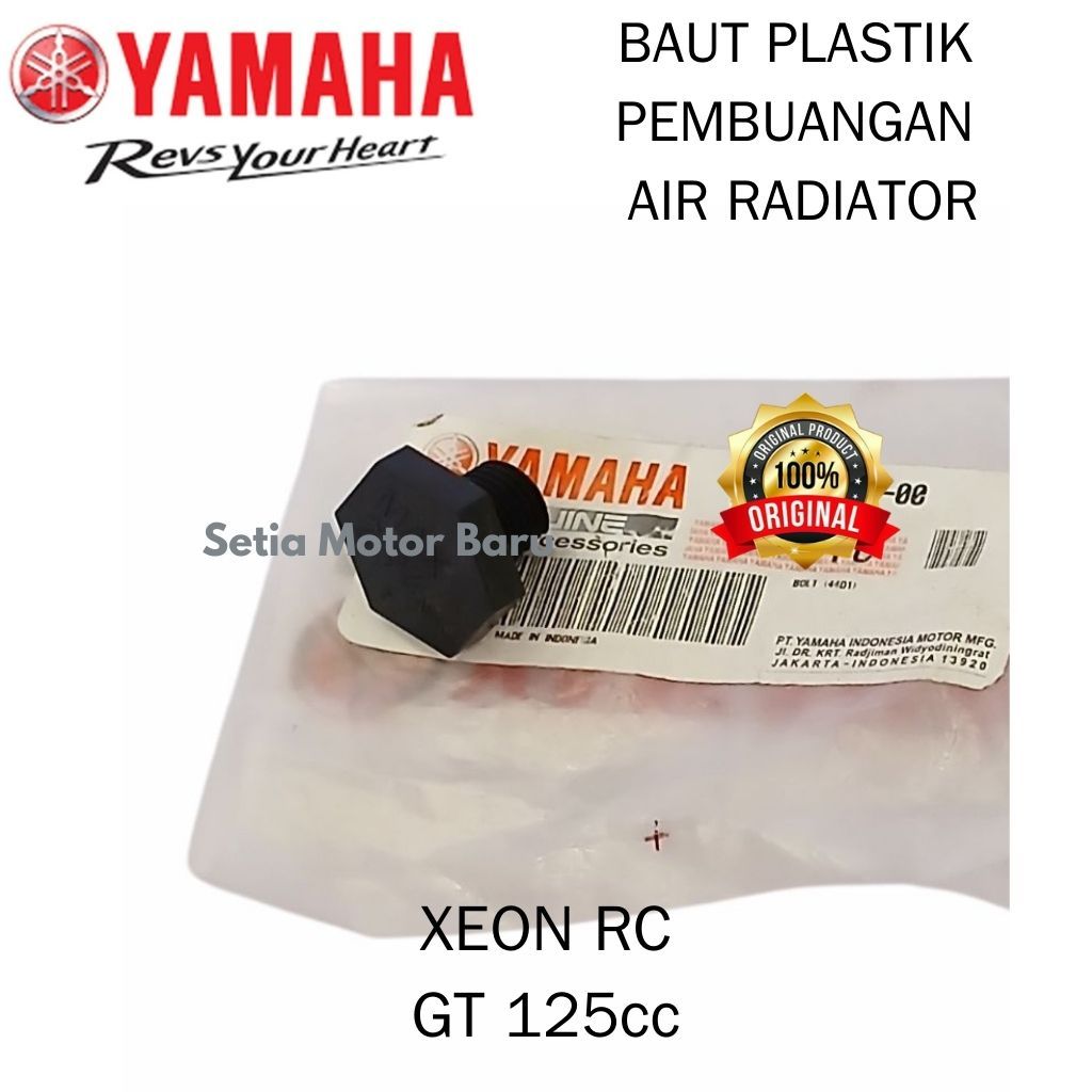 Jual Baut Plastik Pembuangan Air Radiator Xeon Rc Gt 125cc Ori Asli ...